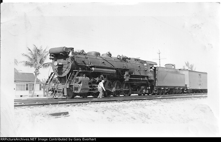FEC 4-8-2 #822 - Florida East Coast